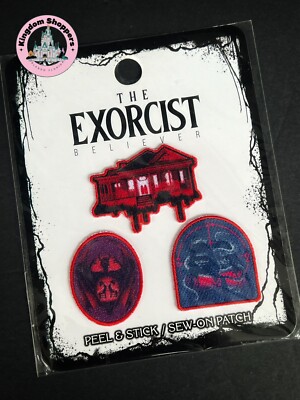 2023 HHN Halloween Horror Nights UNIVERSAL ORLANDO The Exorcist Patch Set | eBay