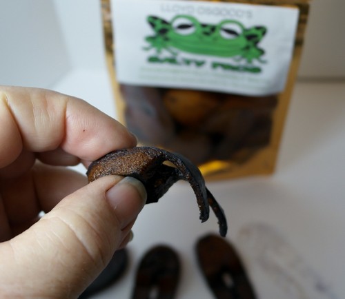 Uncle Josh # 11 type SALTY FROG Pork Rind Bait Frogs are Made in the ...