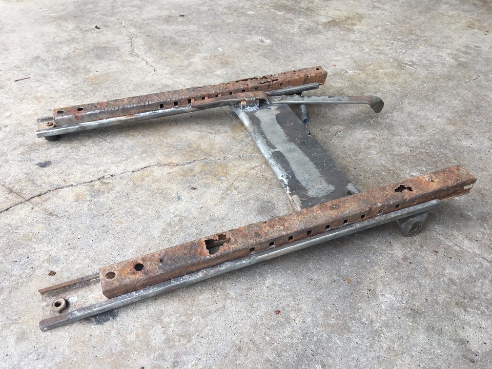 Triumph TR6 Seat Rack Slider B | eBay