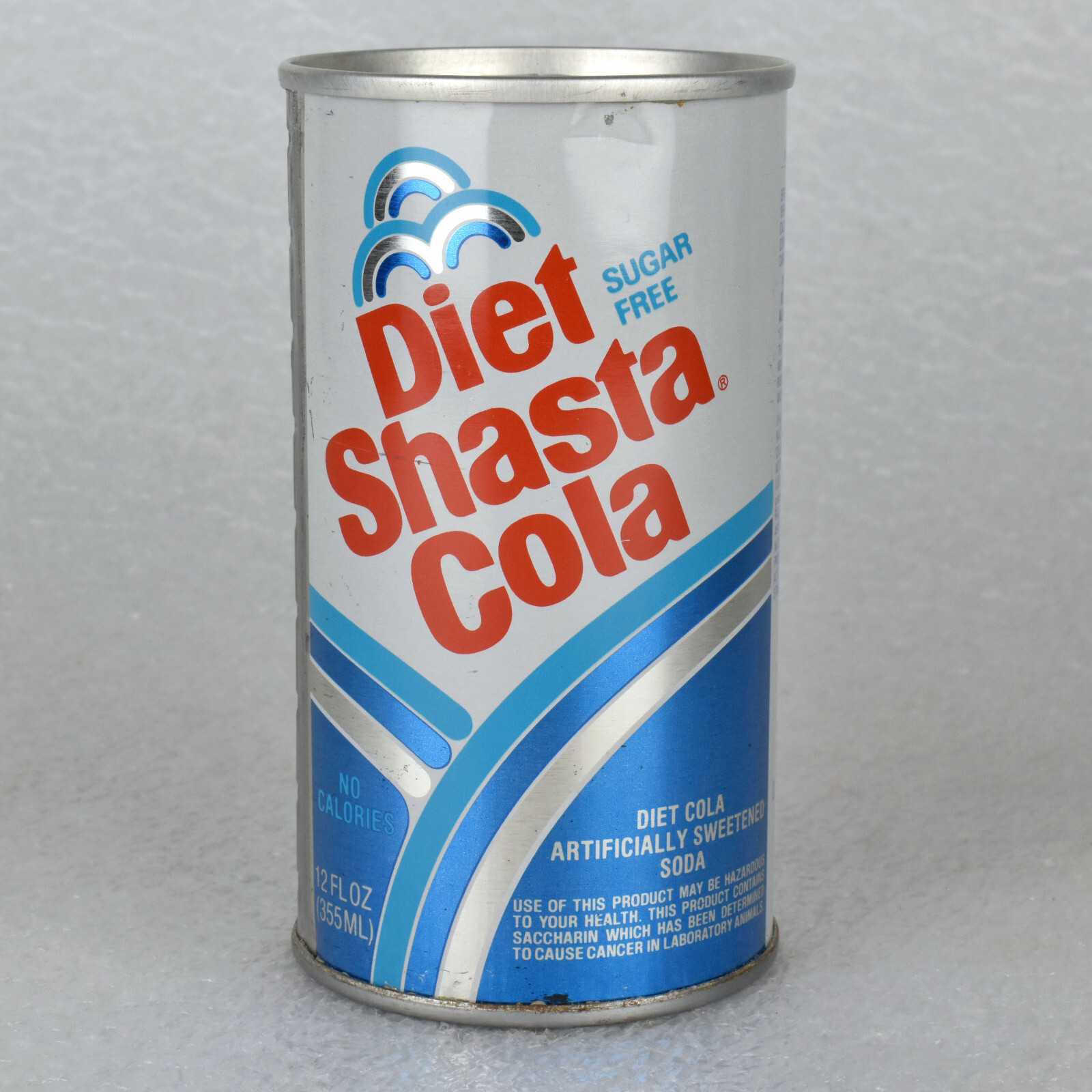 VTG 1970s Shasta Diet Cola Soda Pop Can 12oz Straight Steel Hayward CA ...