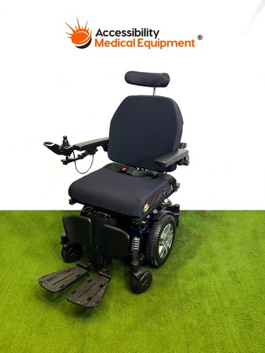 ELECTRIC WHEELCHAIR QUANTUM EDGE 3 POWER TILT RECLINE LEGS - LOW MILES ...