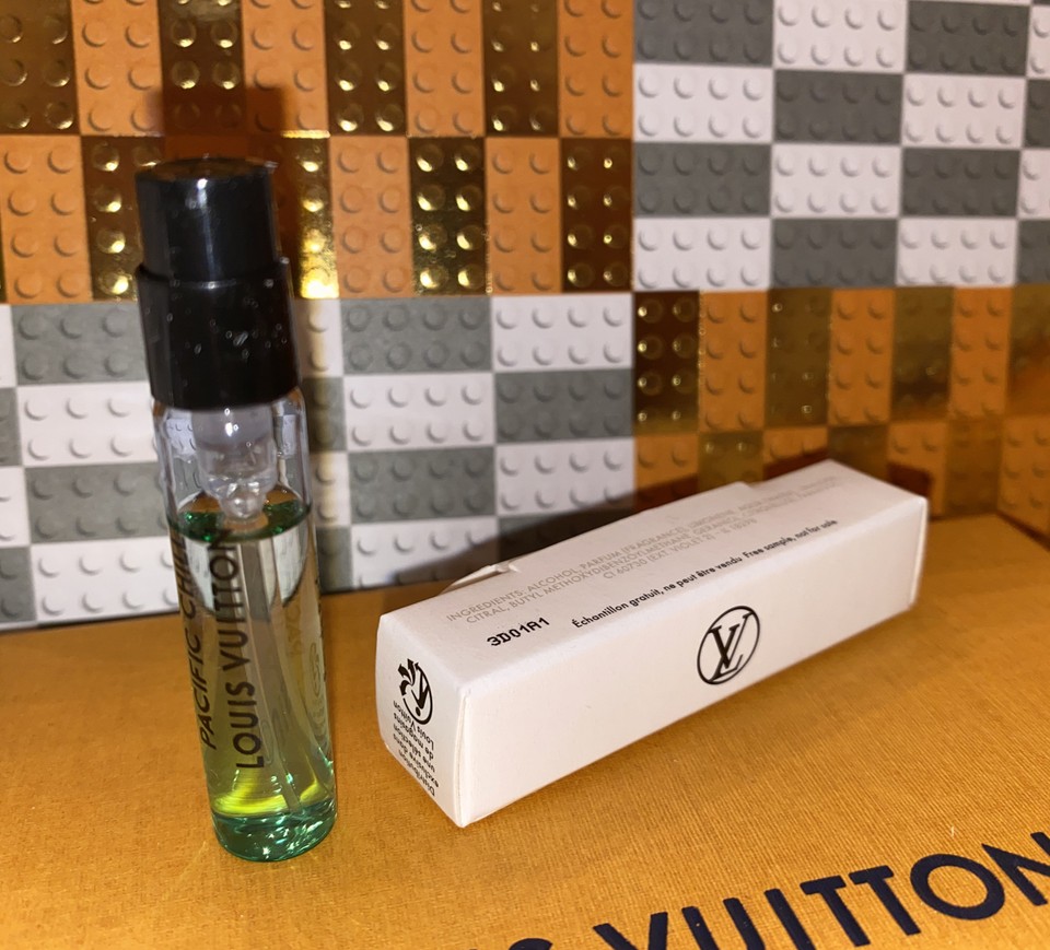 New Authentic Louis Vuitton Perfume Men Pacific Chill Sample Spray 2 ml ...