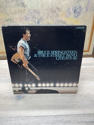 Bruce Springsteen & The E Street Band Live 1975-85 3 Cassettes Box Set ...