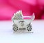 Authentic Pandora Sterling Silver Baby's Pram Clear CZ Charm 792102CZ ...