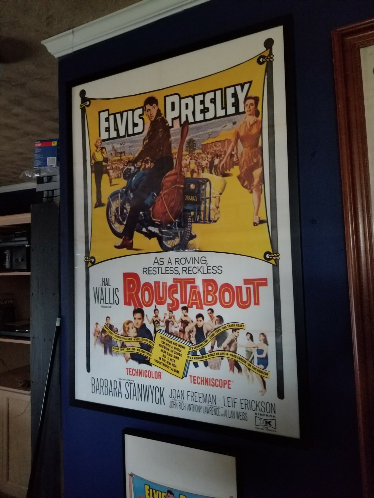 Elvis Presley ROUSTABOUT 29"x41" 1 SHT RARE South African Movie Poster ...