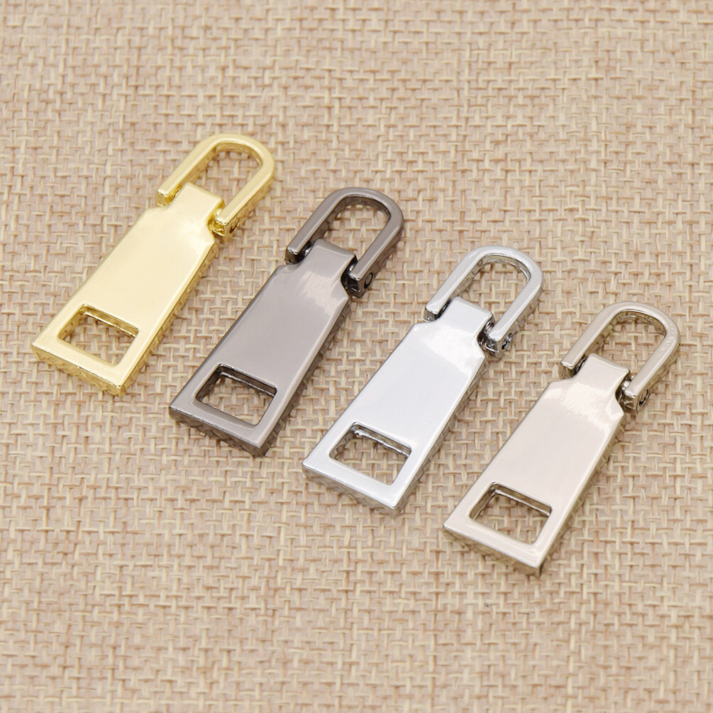 10pcs 5# Metal Zipper Pullers Zip Repair Kits For Zipper Slider DIY ...