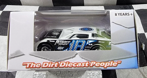 Scott Bloomquist #18 2024 1/64 Modèle De Voiture En Métal D'ADC Dirt ...