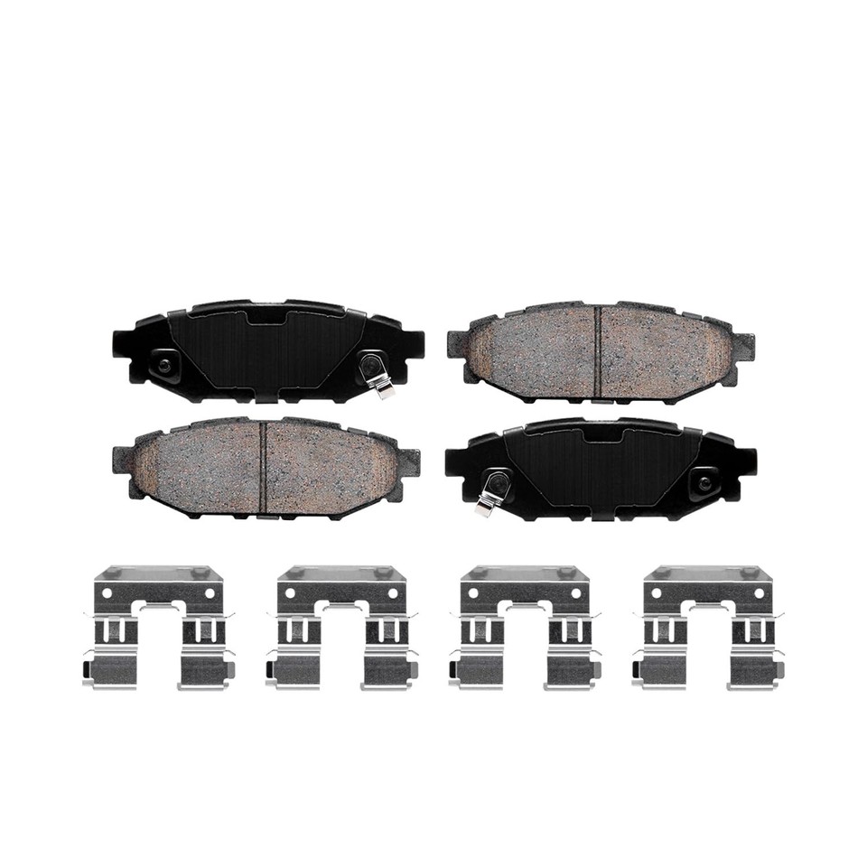 10.79" Rear Disc Rotors Brake Pads Kit for 2015 - 2018 Subaru Forester ...