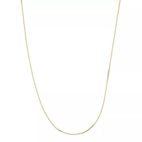 New! Primavera Italy 24 KT Karat Gold Over Sterling 16” Necklace Box ...
