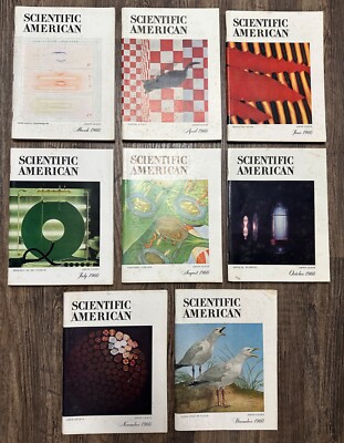 Vintage Scientific American Magazine, 1960, Good Condition, SOLD ...