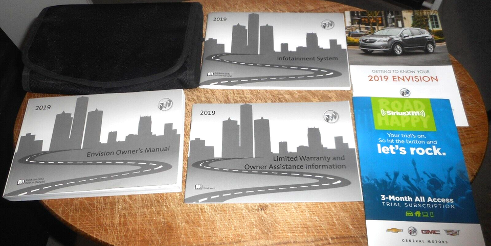2019 Buick Envision Owners Manual Infotainment booklet w/Case 19 | eBay