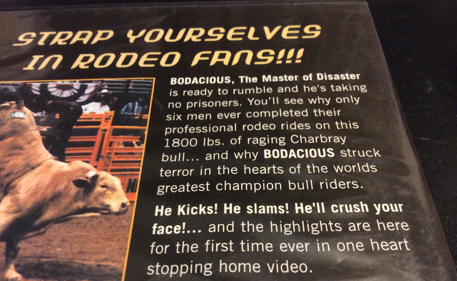 Bodacious Master of Disaster / Jaripeo de Desastre DVD - Like New! | eBay