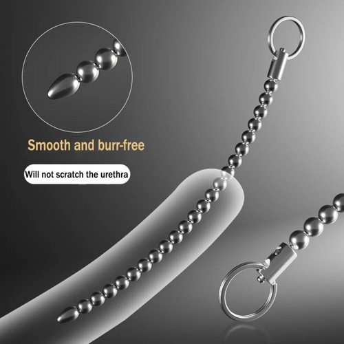 Male Stainless Steel Urethral Dilators Beads Sounding Rod Penis ...