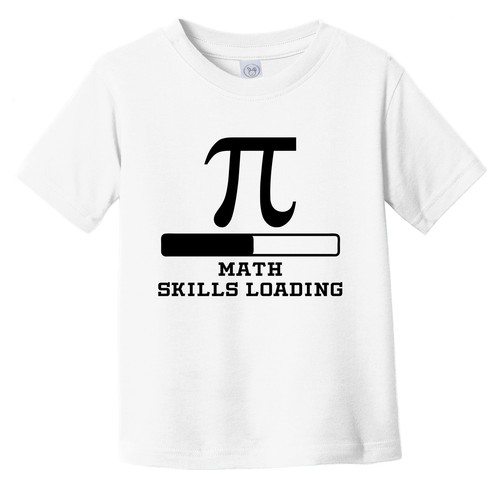 Math Skills Loading Funny Mathlete Humor Infant Toddler T-Shirt | eBay