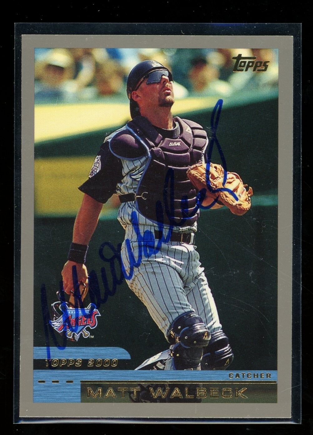 2000 Topps MATT WALBECK Signed Card autograph auto ANGELS TWINS CUBS | eBay