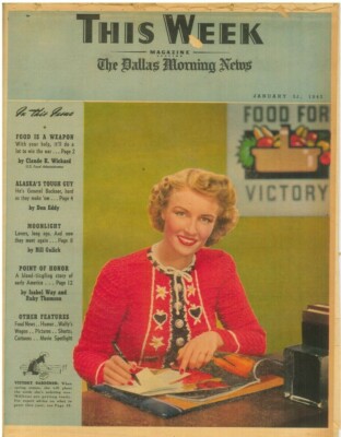 This Week Magazine January 31 1943 Claude R Wickard Robert Ormond Case ...