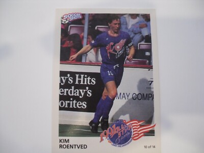 1991 Soccer Shots MSL All-Stars Kim Roentved #10 OF 14 S3 | eBay