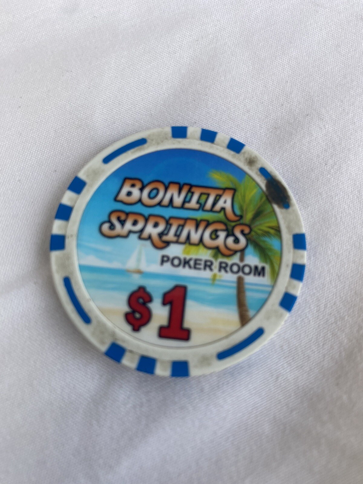 Bonita Springs Poker Room $1 playing poker chip naples, fl | eBay