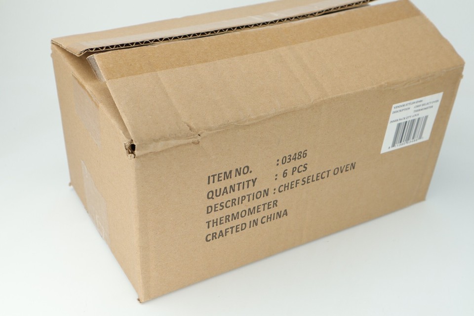 Chef Select Oven Thermometer Stainless Steel Hangs or Sits in Oven ...