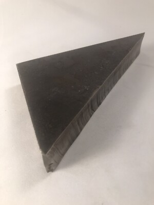 4" x 6" Steel Gusset, 1" Steel, Heavy Duty Weld Gusset, A36 Steel ...