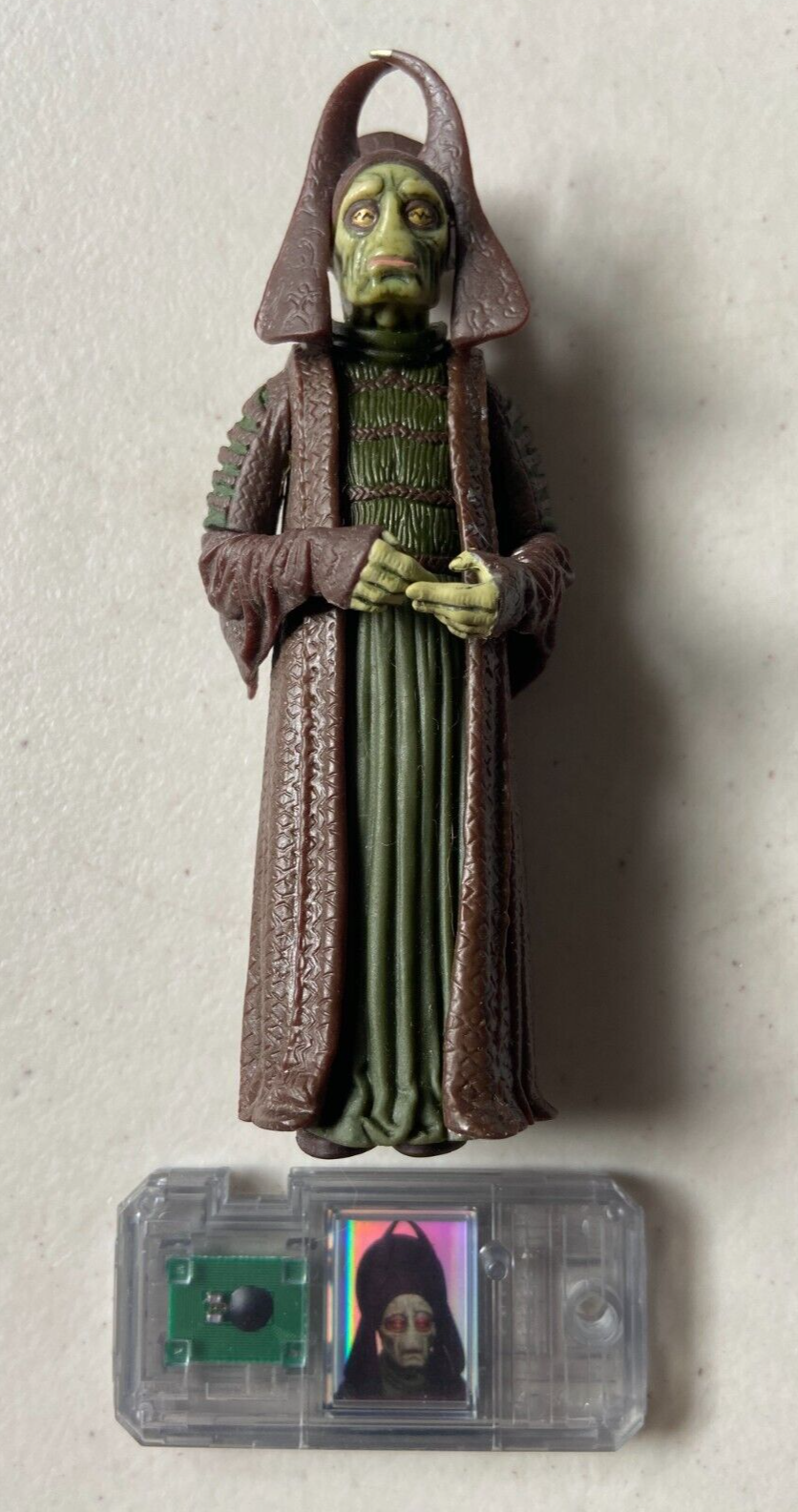 Star Wars 3.75" Viceroy Rune Haako Figure Episode 1 Phantom Menace ...