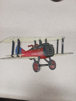 Vintage 1975 metal airplane plane wall decoration plaque 1232 HOMCO USA ...