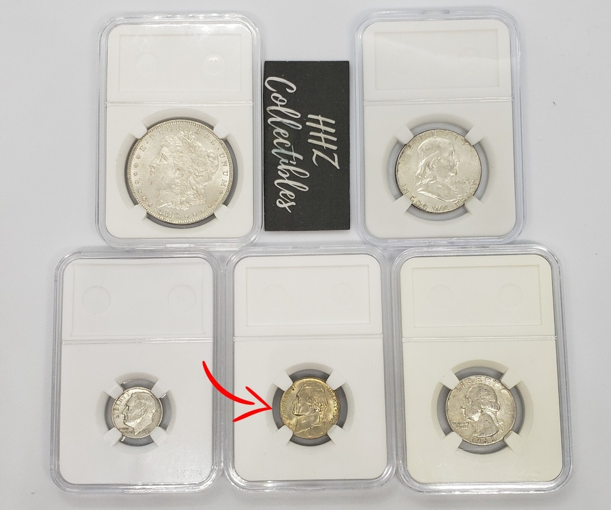 HHZ Collectibles Holders 10 Pack 21mm (0.83") Slab Coin Display Holders ...