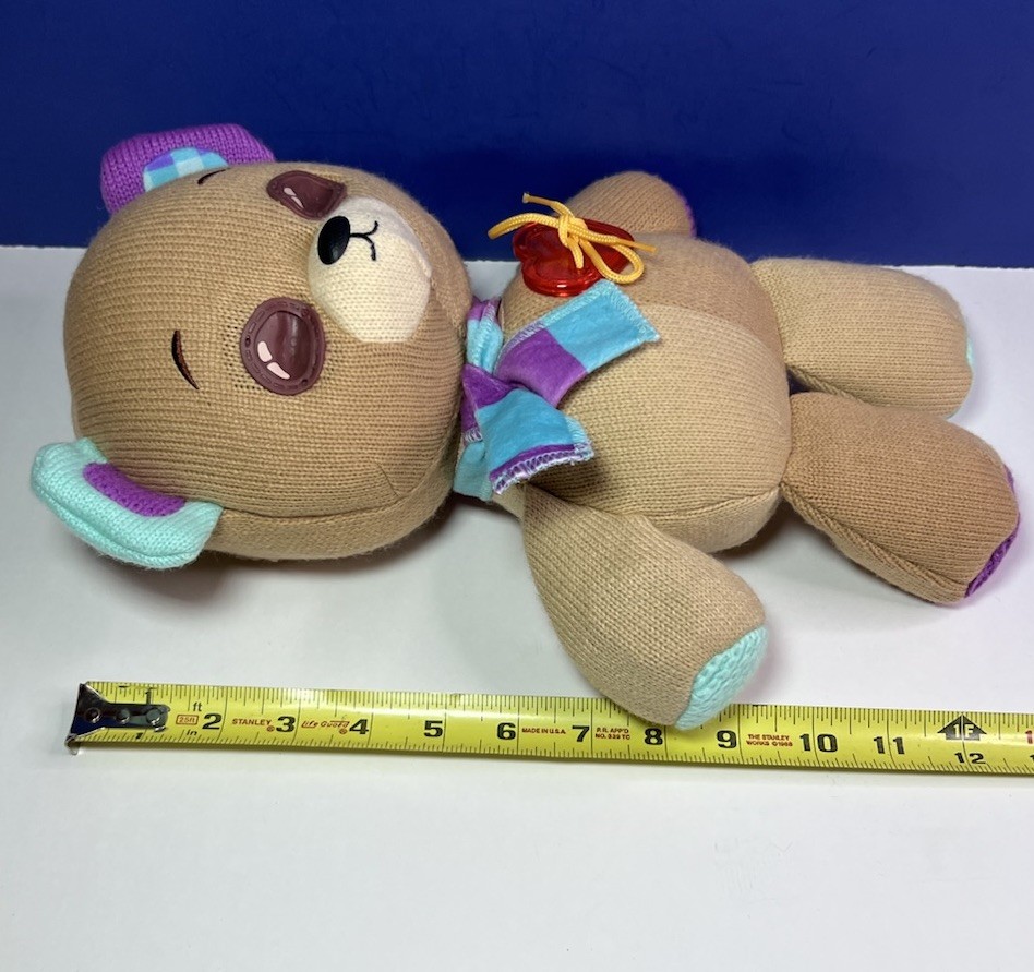 Thready Bear Interactive Plush 70+ Expressions, Sounds & Magical Button ...