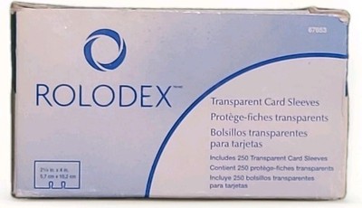 Rolodex & Business Card Files