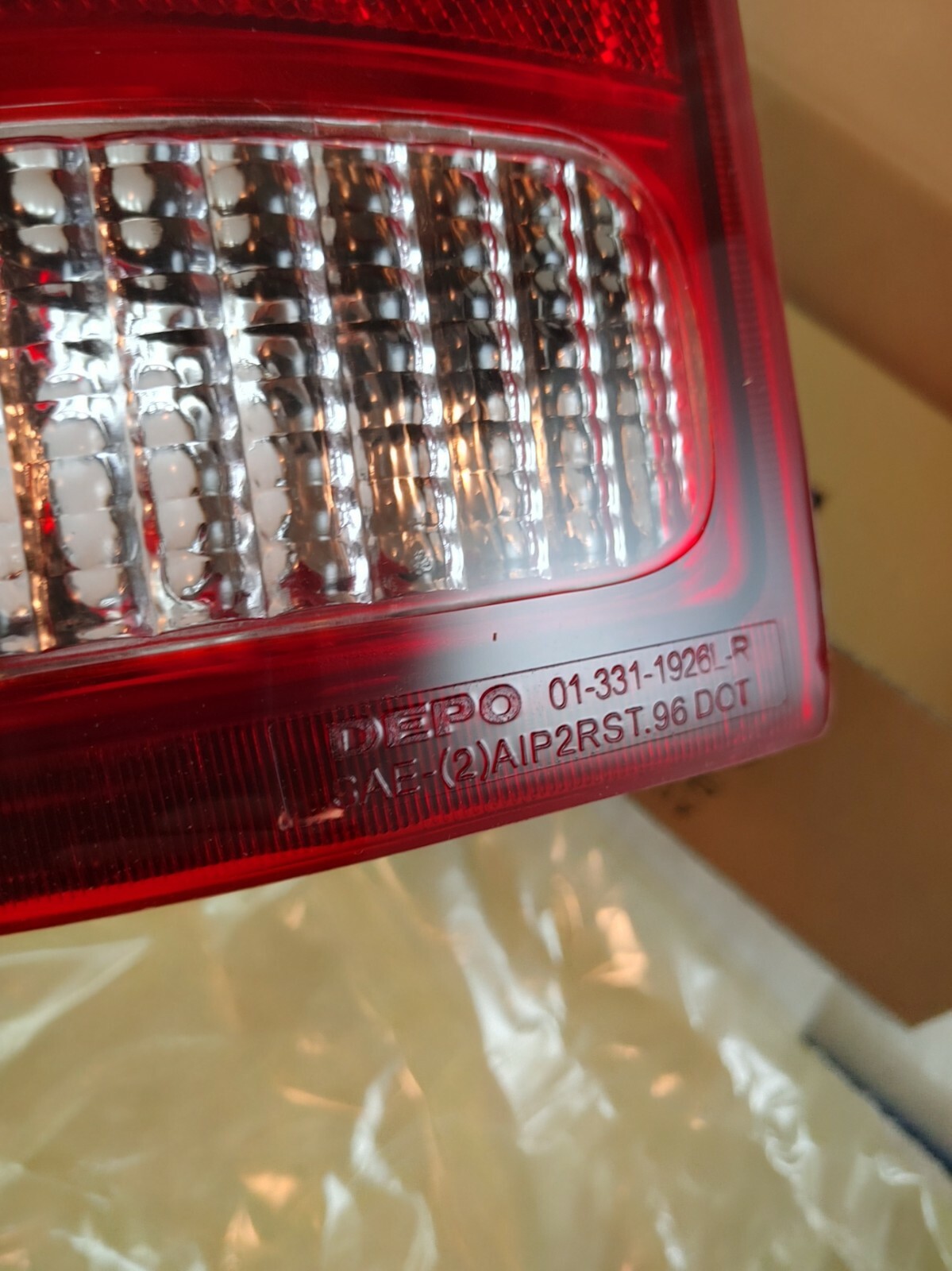 DEPO 331-1926L-US Replacement Driver Side Tail Light For 97-03 F-150 ...