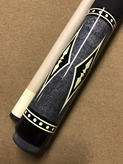 Cuetec 13-825 Warrior Series Pool Cue Gray Diamond Veltex Grip 13825 ...