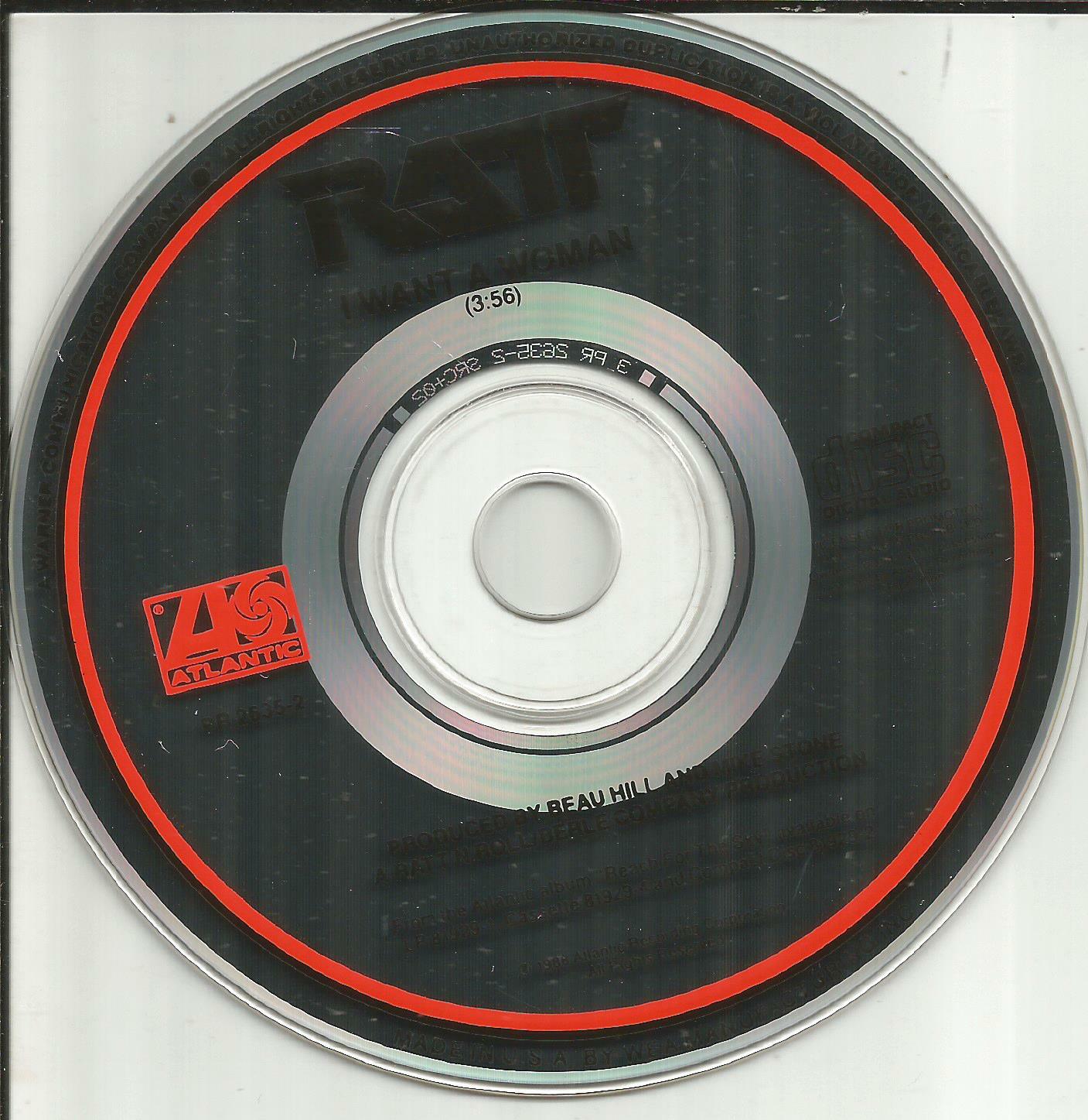 Stephen Pearcy RATT I want a Woman 1988 ULTRA RARE PROMO Radio DJ CD ...