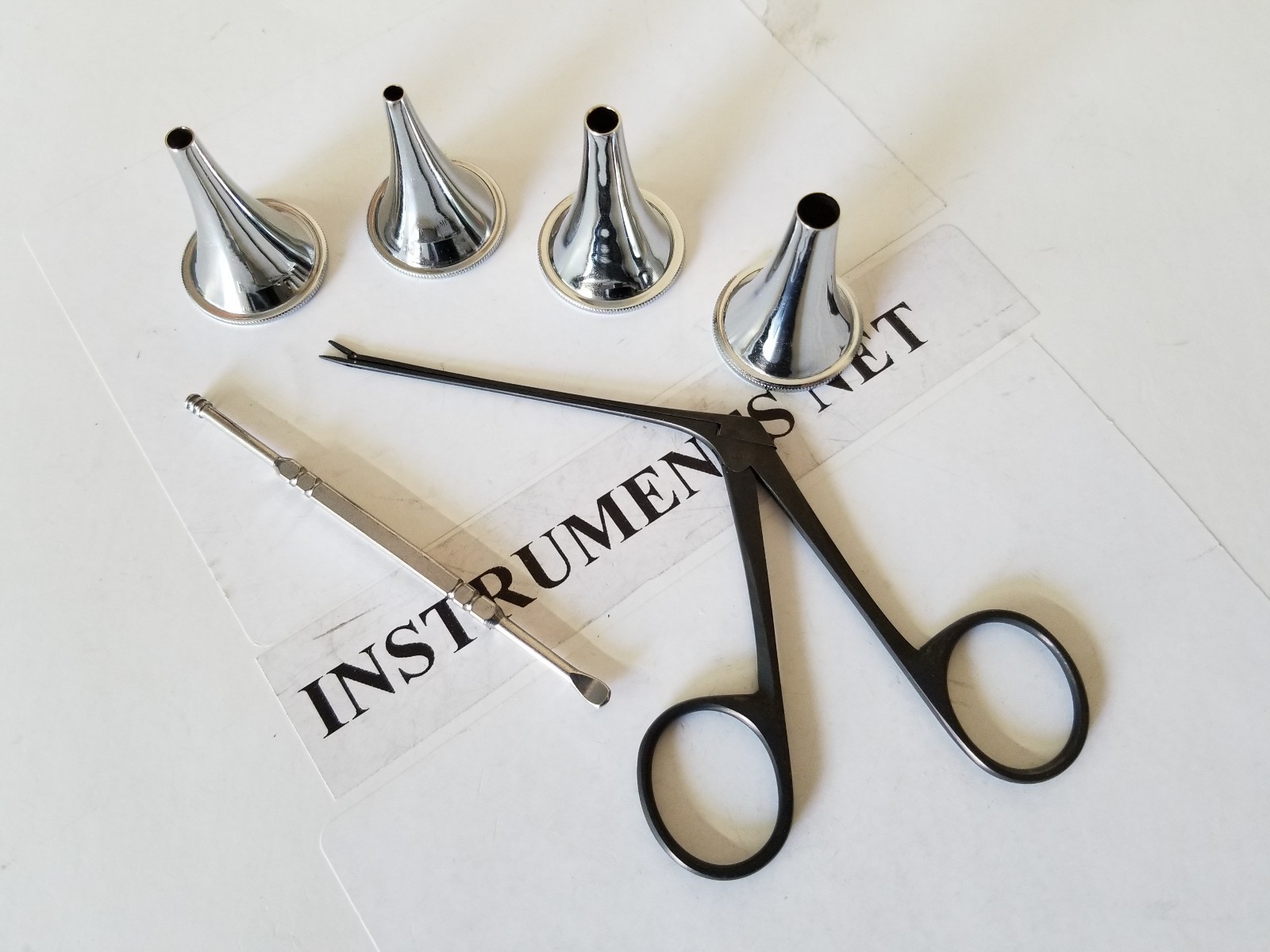 5 piece Hartman Alligator Forceps 3.5" Ear Loops Nasal Surgical ENT ...