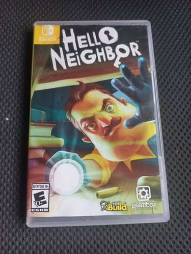Hello Neighbor: Nintendo Switch Game (Reprinted Cover) Tense Comedy ...