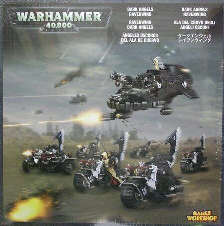 Games Workshop Warhammer 40k Dark Angels Ravenwing Battleforce OOP for ...