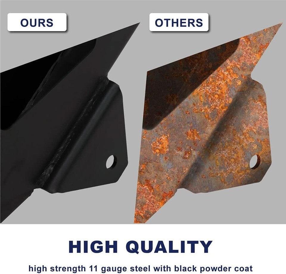 Mid Frame Rust Repair Kit + Frame Rust Repair Plate for 1996-2004 ...