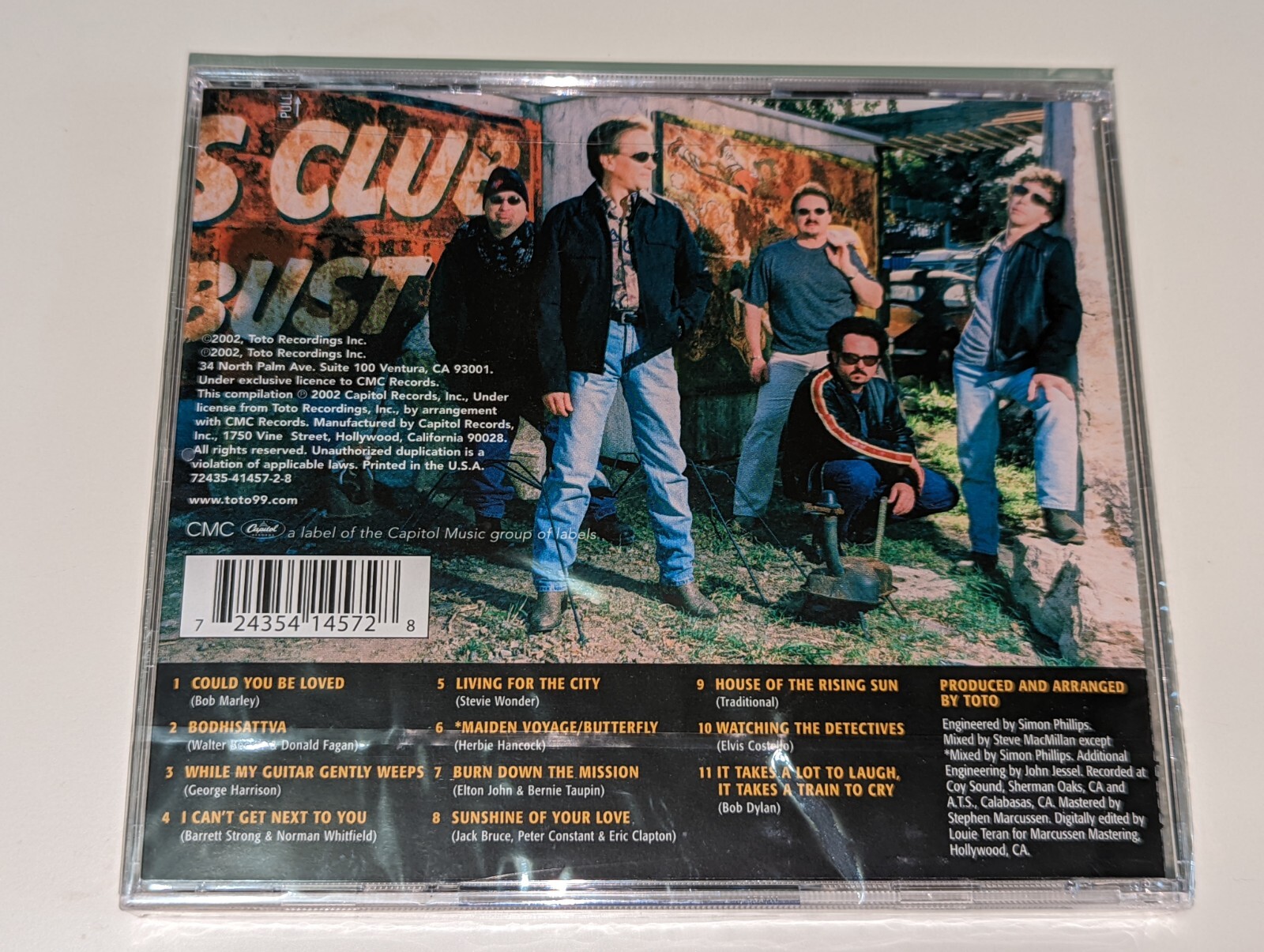 Through the Looking Glass by Toto (CD, Nov-2002, EMI-Capitol ...