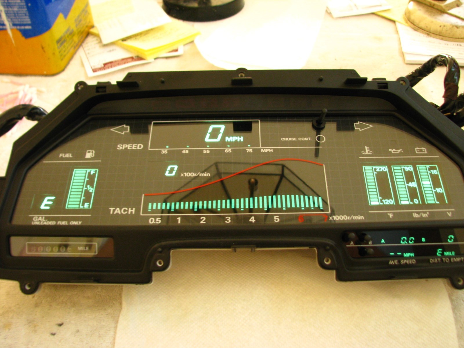 Datsun Nissan 300ZX Digital Dash Instrument Cluster Power Supply 1984 ...