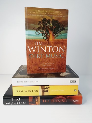 4x Tim Winton Books Bundle Lot Riders Cloudstreet Dirt Music Turning | eBay