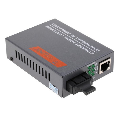 Gigabit Ethernet Media Converter Single Dual SC Fiber | eBay