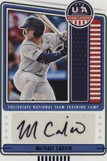 2023 Panini USA Baseball Stars & Stripes - USA Collegiate National Team ...