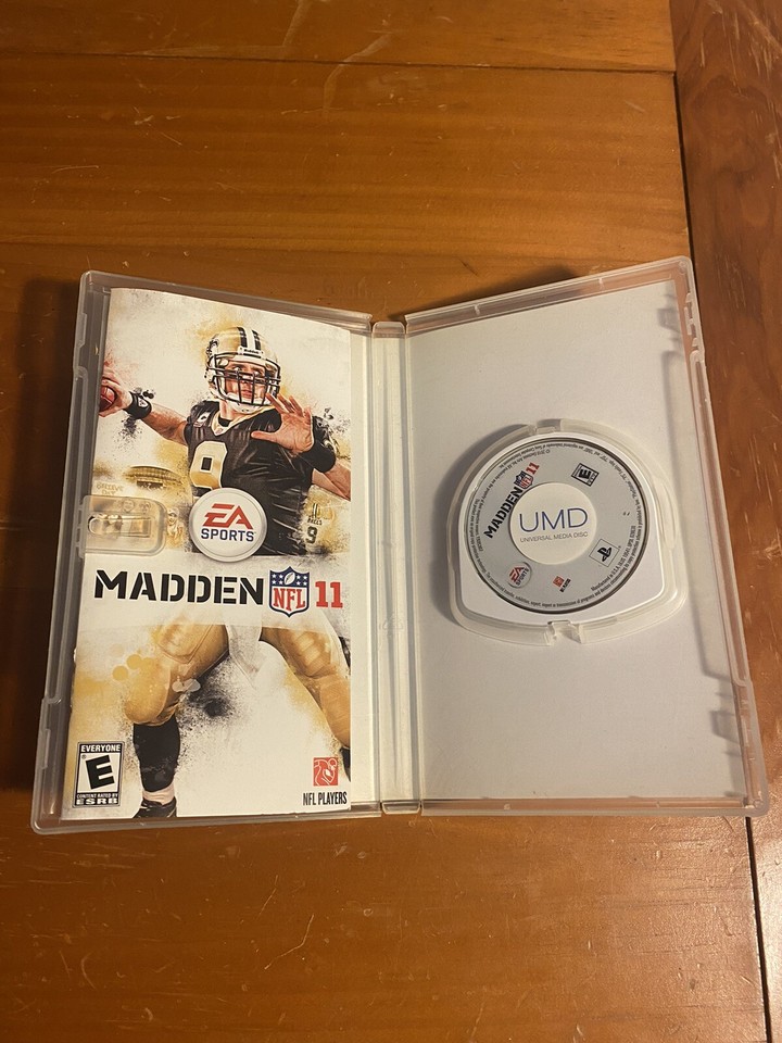 Madden NFL 11 (Sony PSP, 2010) Tested Game Works with Manual and Case ...