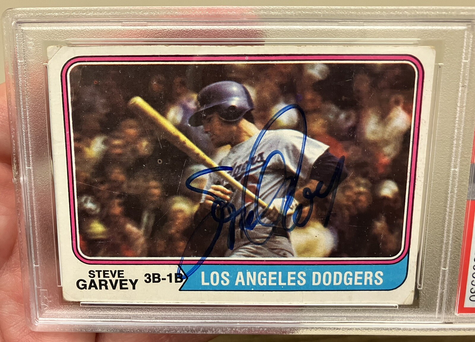 1974 Topps #575 Steve Garvey Autograph PSA/DNA! MVP Year! Great Eye ...