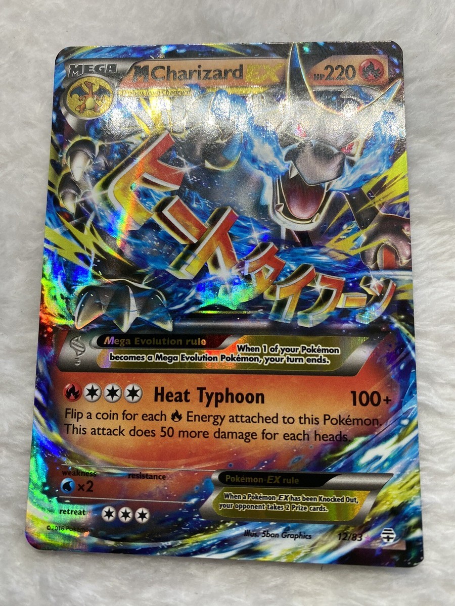 Pokemon Mega Charizard Card Pokemon Charizard Card