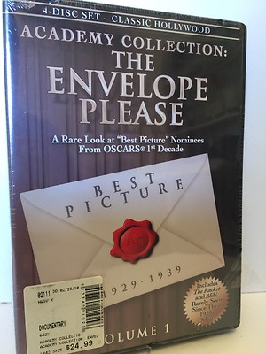 Academy Collection:The Envelope Please, Vol. 1 (DVD, 2010, 4-Disc Set ...