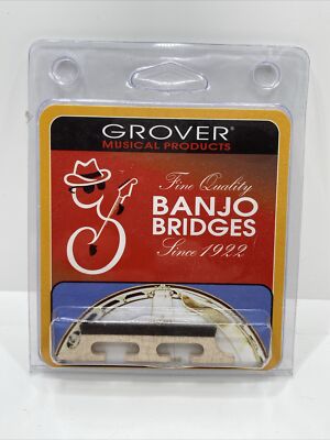 Grover Minstrel™ Tenor 4-string Banjo Bridge 5/8" Tall Model # 71 | eBay