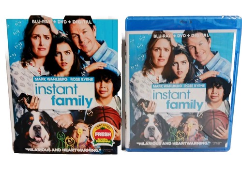 Instant Family: Bu-ray + DVD + Digital 2018 W/Slipcover Brand New ...