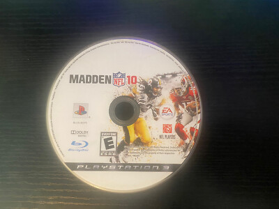 Madden NFL 10 (Sony PlayStation 3, 2009) DISC ONLY 14633190236| eBay