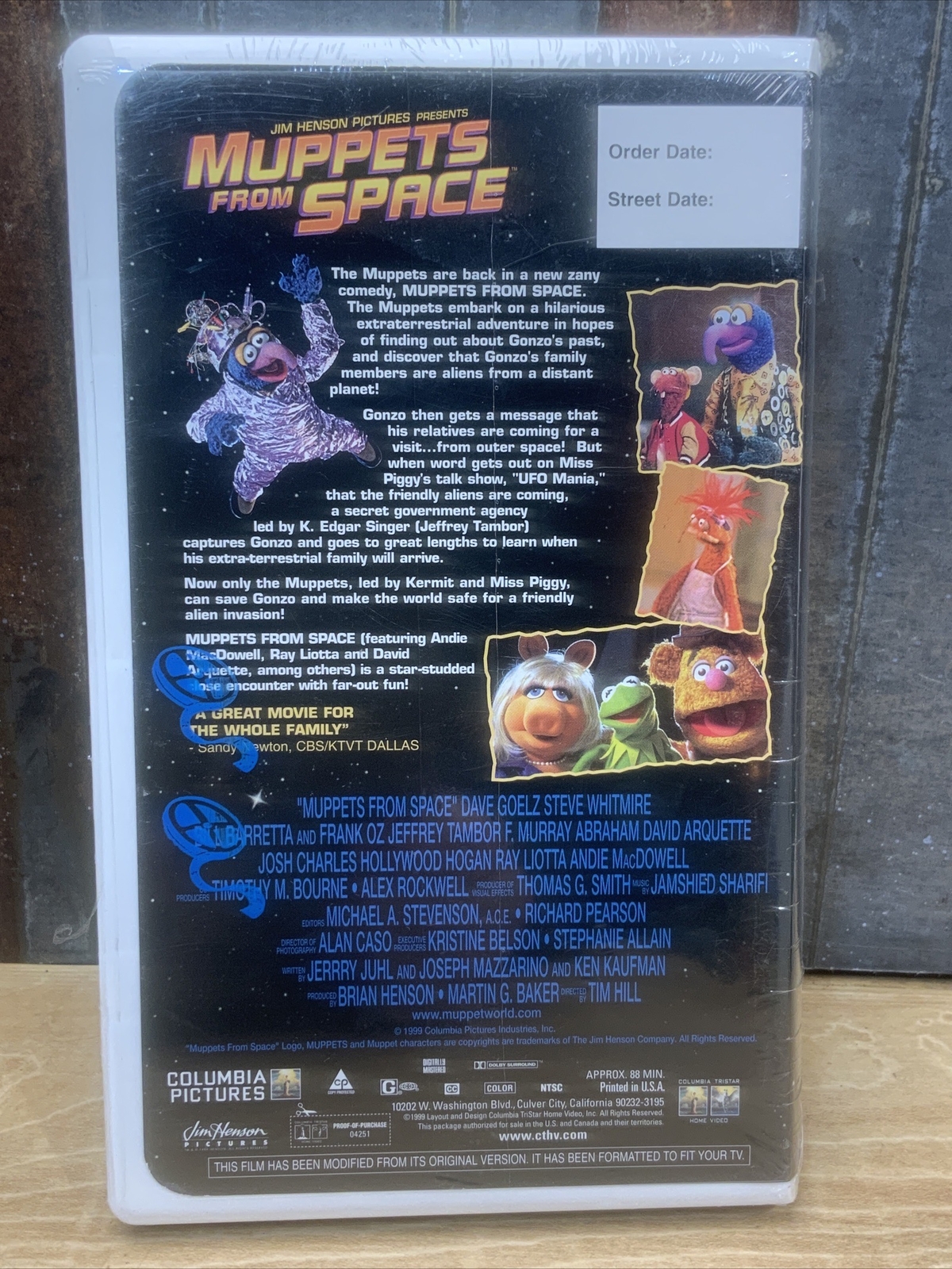 Muppets from Space (VHS, 1999, Clam Shell Case) for sale online | eBay