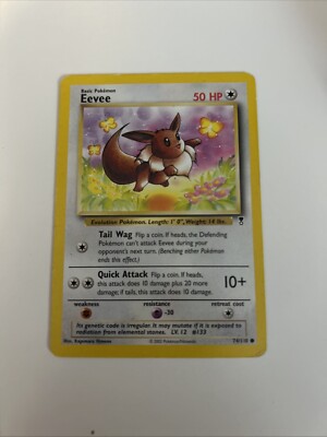 Eevee 74/110 Legendary Collection Regular | eBay